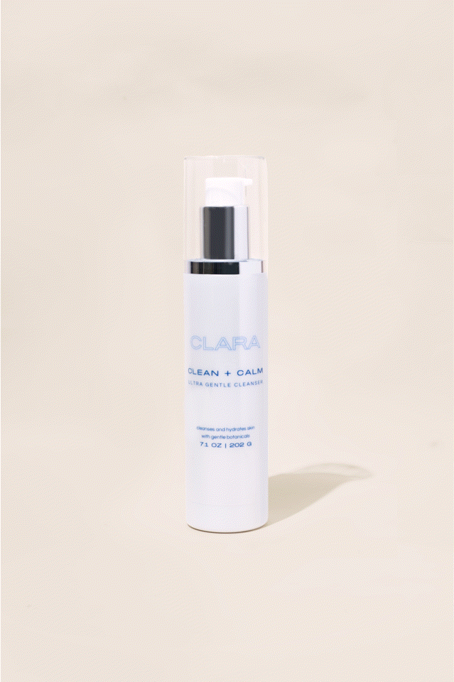 CLEAN + CALM ULTRA GENTLE CLEANSER – CLARA